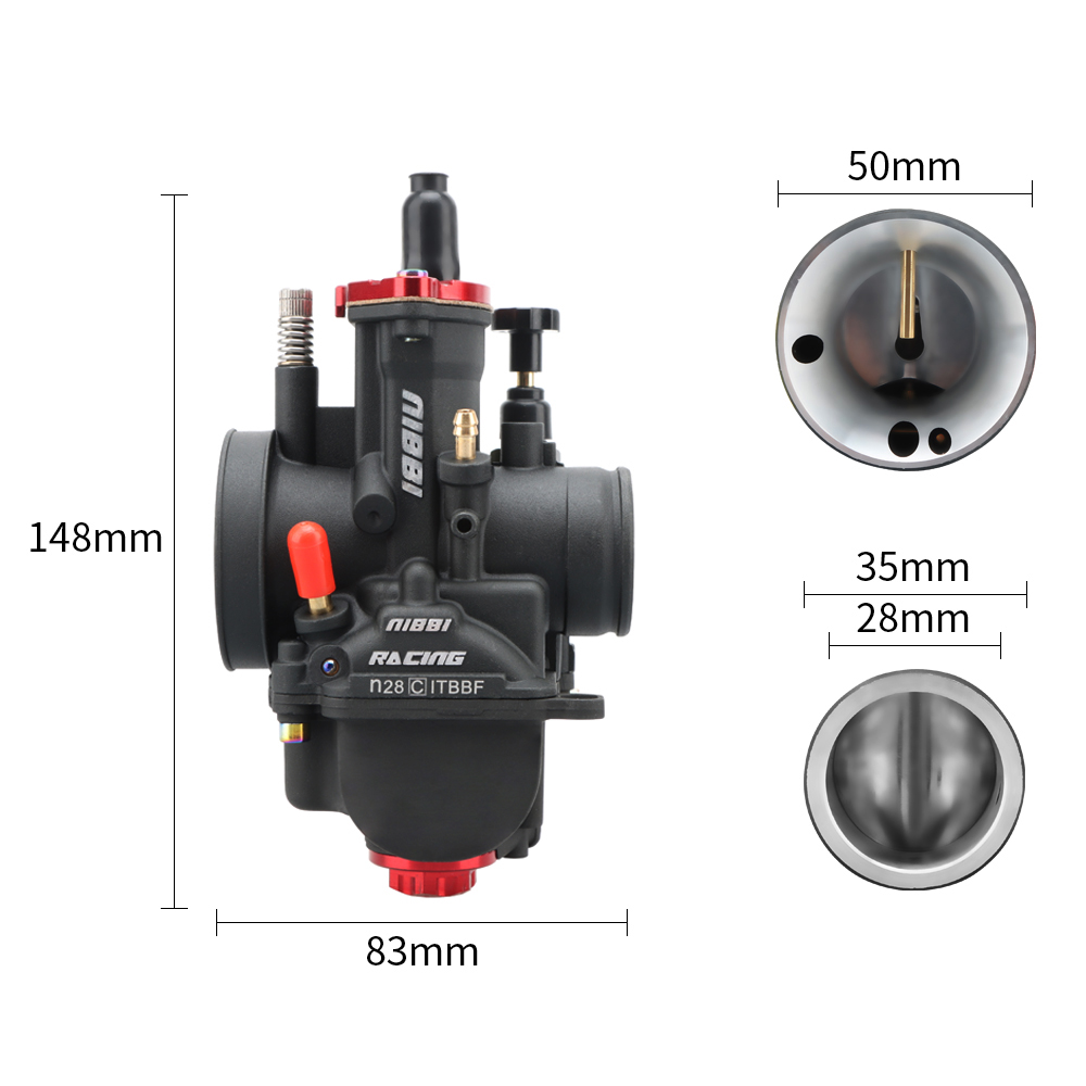 Nibbi Racing PWK 28 YJ PRO Black Line | PW0028BL