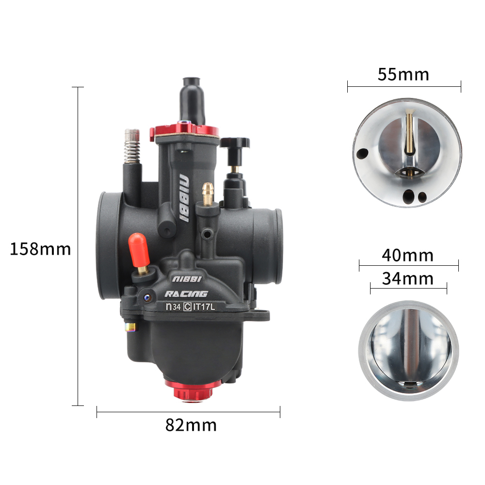 Nibbi Racing PWK 34 YJ PRO Black Line | PW0034BL